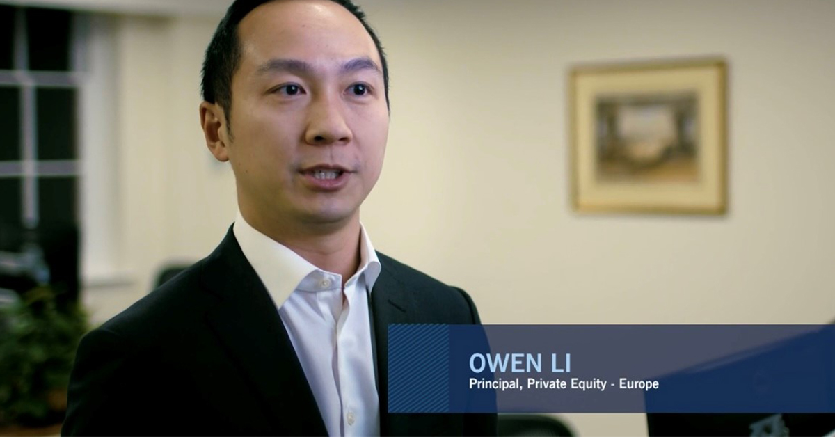 Owen Li discusses working in Private Equity - Investcorp